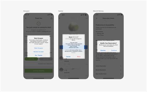 dialog ui design best practices design variants and examples mobbin