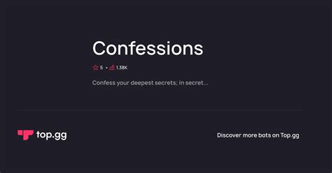 add confessions discord bot the 1 discord bot and discord app list