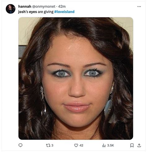 Love Island All Stars New Arrival Joshs Piercing Blue Eyes Divides Viewers As Some Claim They