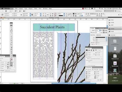Creating A Layout With Columns In InDesign YouTube