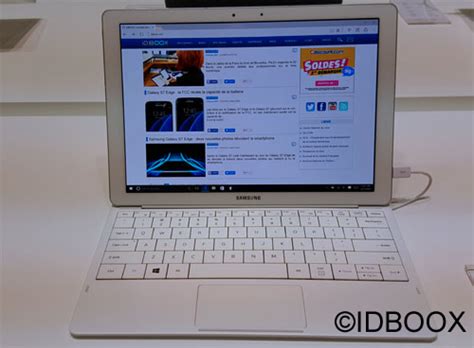 Galaxy TabPro S sous Windows 10 prise en main vidéo