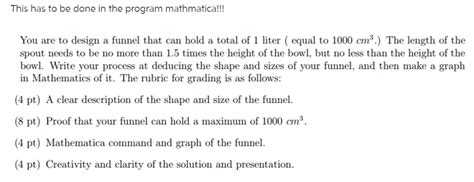 solved this has to be done in mathmatica