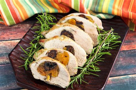 Pork Loin Stuffed With Dried Figs And Apricots Just A Pinch