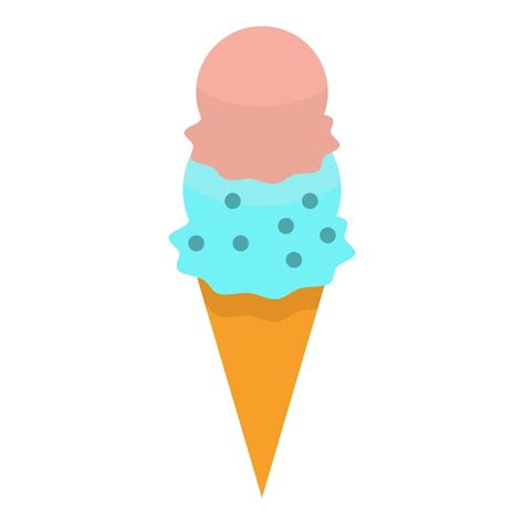 Premium Vector Shake Ice Cream Icon Isometric Of Shake Ice Cream