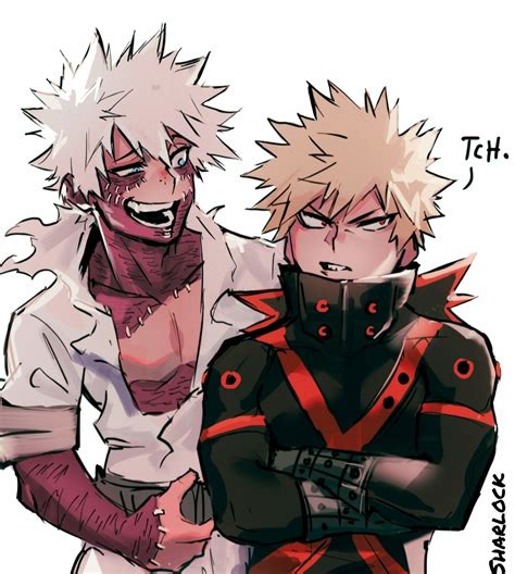 Bakugou Katsuki Dabi And Todoroki Touya Boku No Hero Academia Drawn