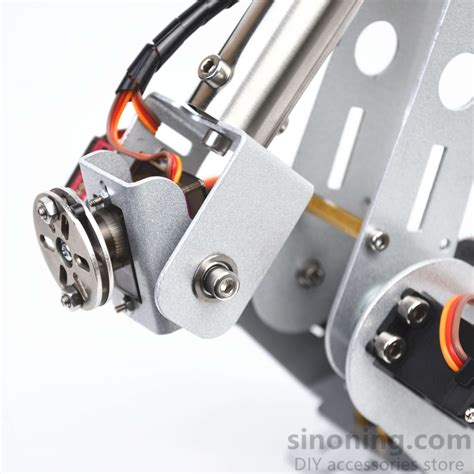 DOF Robotic Arm Stainless Steel Axis Clamp Rotating Mechanical For Arduino Raspberry SNAM