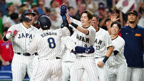 【侍ジャパン】「村上が打った瞬間、勝ったと思った」周東佑京 俊足超え“爆足のサヨナラホームイン”（2023年3月21日掲載）｜日テレnews Nnn
