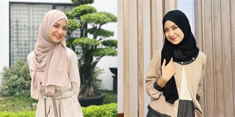 7 Gaya Hijab Pasmina Seleb Cocok Buat Lebaran Nggak Perlu Bingung