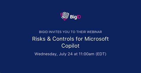 Risks And Controls For Microsoft Copilot Bigid
