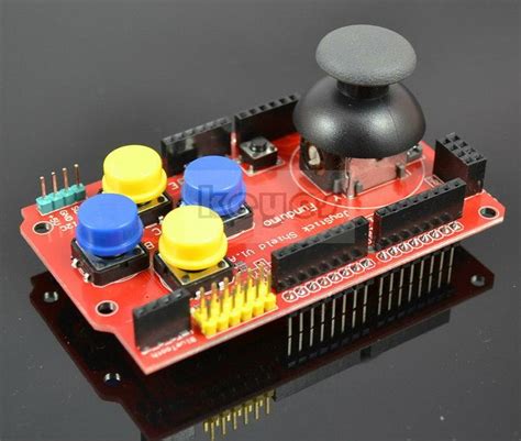 【tna168賣場】arduino joystick shield 遊戲 搖桿 擴展板 類比鍵盤滑鼠功能 e004 露天市集 全台最