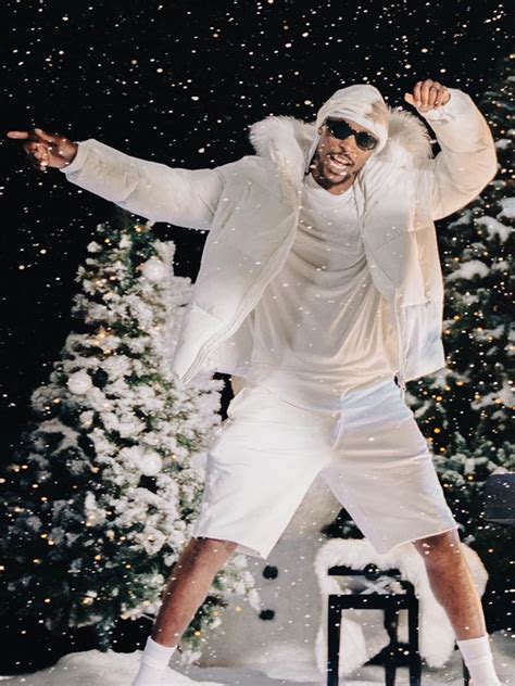 Order Sidemen Christmas Drillings Ft Jme White Puffer Jacket
