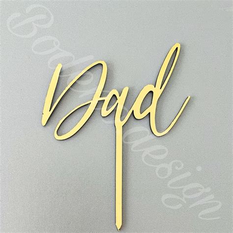 تاپر Dad سایز کوچک Code 343 تاپر کیک،سینی و استند بعد نو