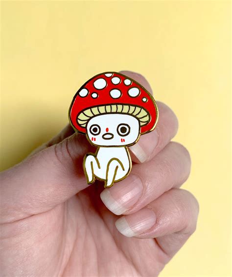 Squish Mush Enamel Pin Hannakin