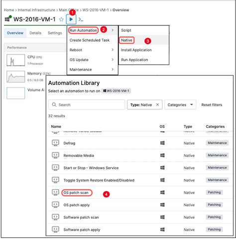 Viewing Applicable Patches Ninjaone