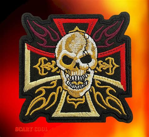 Iron Cross And Skull Tattoo Designs Iron Cross Skull Ring Queen Of