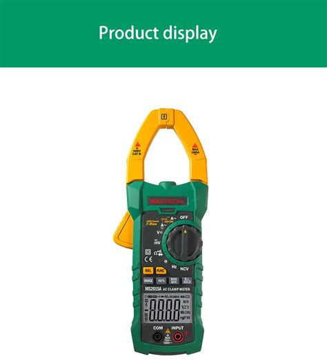₩193340에서 Autorange 디지털 Ac 1000a 전류 클램프 미터 True Rms 멀티 미터 주파수 커패시턴스