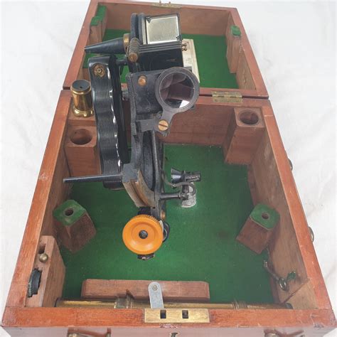 Ww2 1941 Cased Henry Hughes Husan Sextant Sally Antiques