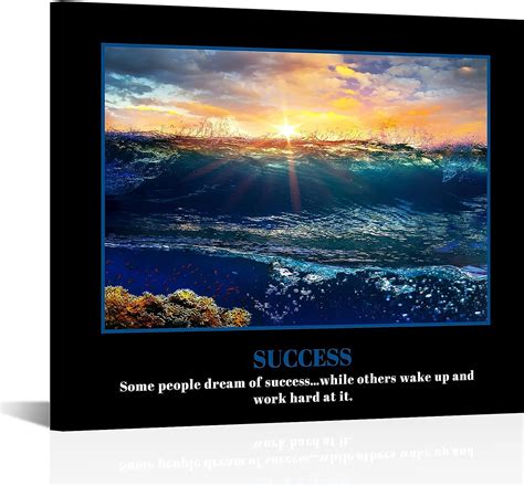 Kreative Arts Success Canvas Quotes Wall Art Prints