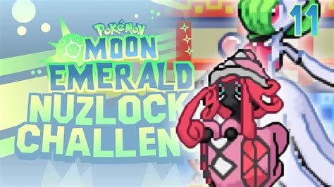 Pokemon Moon Emerald Nuzlocke GBA Rom Hack Part 11 DOUBLE TROUBLE