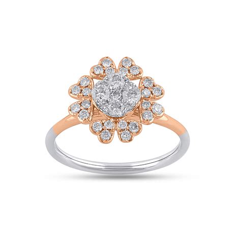 Floral Diamond Ring Ganapati Jewellers Nepal