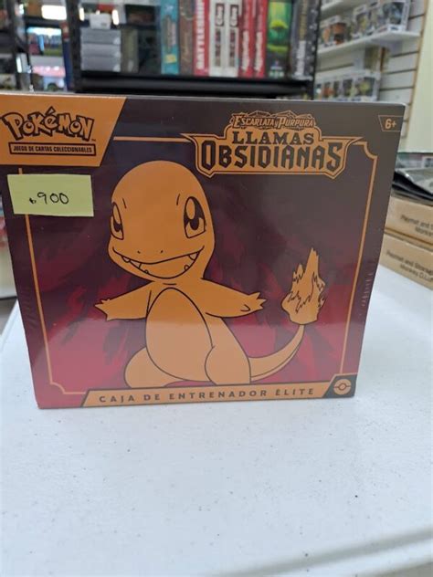 Elite Trainer Box Escarlata Y Púrpura Llamas Obsidianas Ryu Asia Shop