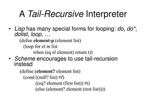 Ppt Introduction To Lisp Powerpoint Presentation Free Download Id202763
