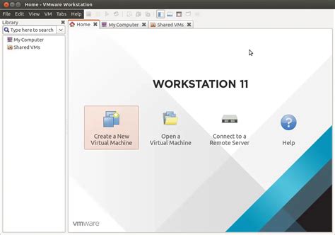 Create Virtual Machine Using VMware Workstation 11 On Ubuntu 14 10