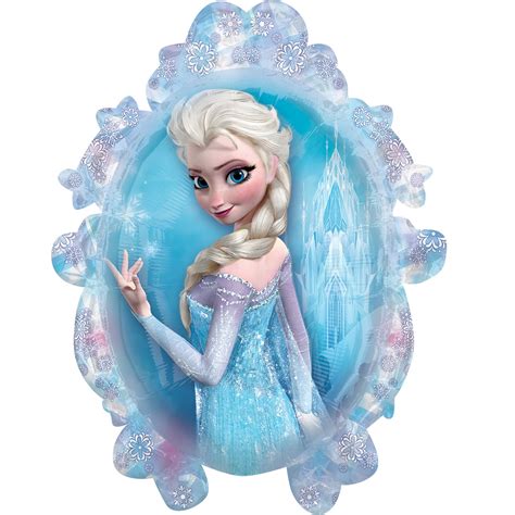 Elsa Frozen Shape Foil Balloon Party Splendour