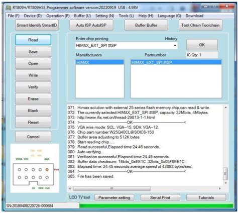 Easy TV And Monitor Boards Firmware Programming With The RT H Programmer Electronics Repair