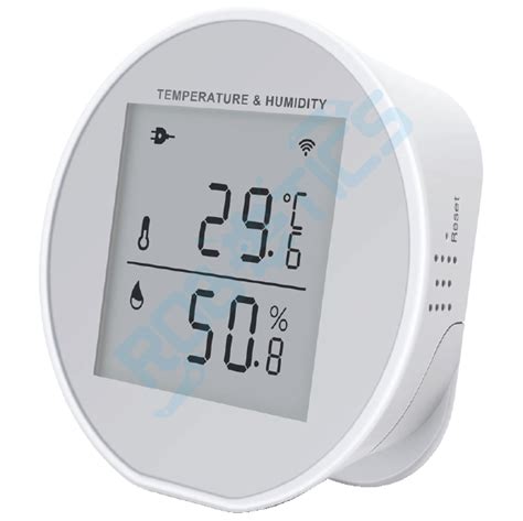 Sensor Temperatura Y Humedad Sirena Wifi Wsd400h