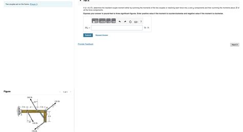 Solved Two Couples Act On The Frame Figure 1 ﻿all The