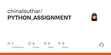 python assignment python assignment ipynb at main · chinalsuthar python