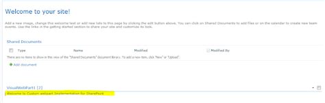 dotnet with naveen custom visual webpart in sharepoint 2010