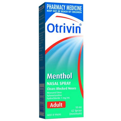 Online Pharmacy Nz Otrivin Natural Seawater And Eucalyptus Nasal Spray 20ml