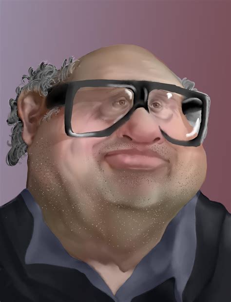 Danny Devito Caricature R Drawing