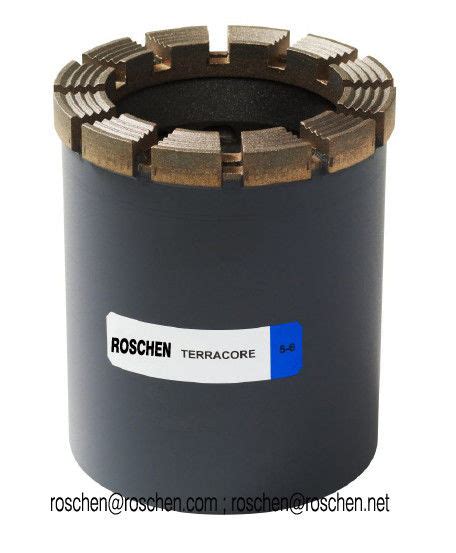 Terracore S Geobor Impregnated Core Bits Pq3 For Diamond Core Drilling