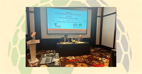 Isdb Group Signs Mou With Indonesias Persero To Support Energy