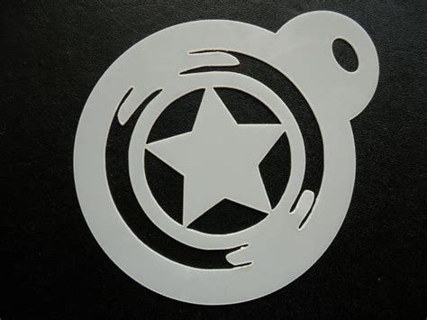 60mm Shield Stencil