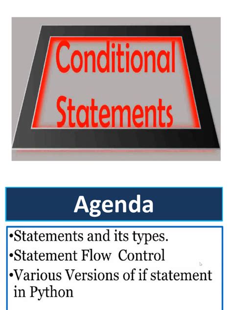 Conditional Statement Pdf Control Flow Computer Programming