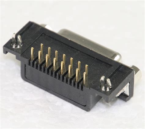 D Sub Socket 15 Pole Solder Pin Fp10 3 Elektronik Lavpris Aps