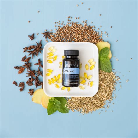 Dōterra Zengest® Supportive Blend Softgels Dōterra Essential Oils