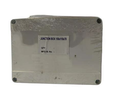 Rectangular Electrical PVC Junction Box At Piece In Bahadurgarh ID
