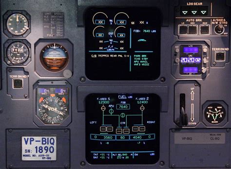 Как устроена кабина самолета Airbus-320