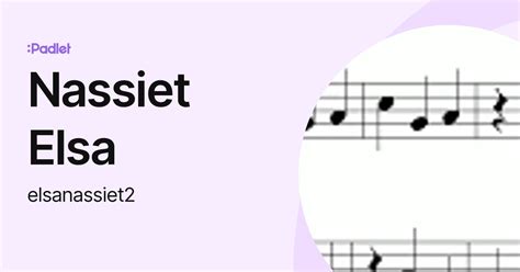 Nassiet Elsa Elsanassiet2 Profile Padlet