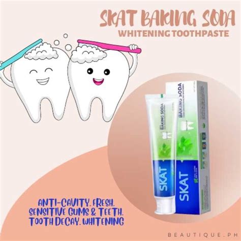 Cod 2024 Skat Pagluluto Soda At Mint Toothpaste Cares Air Freshens And