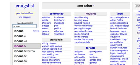 Craigslist Ann Arbor Furniture Online Information
