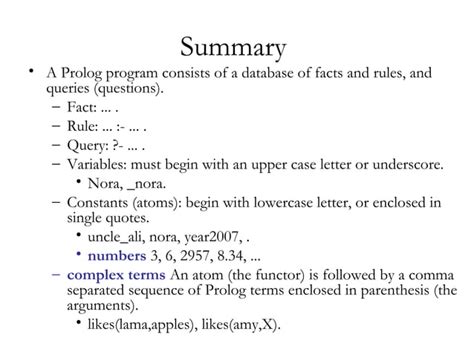 Introduction Toprolog Ppt