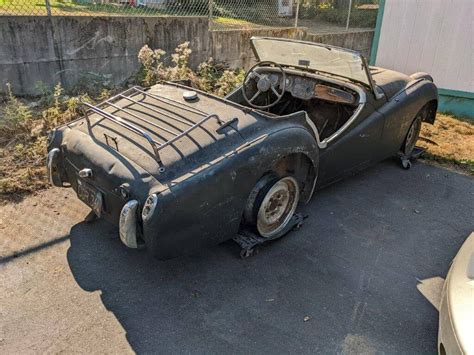 1957 Triumph Passenger Rear Barn Finds