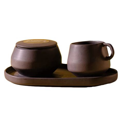 قیمت و خرید ست ماگ سرامیکی و قندان آرا هنر فاخر ایرانی مدل قندانه