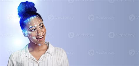 A Woman With A Joyful Expression Stands Against A Plain Background